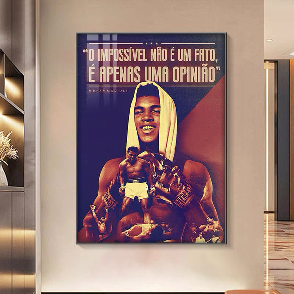 Muhammad Ali - Vertical 2:3 WallArt – WALLART-STUDIO